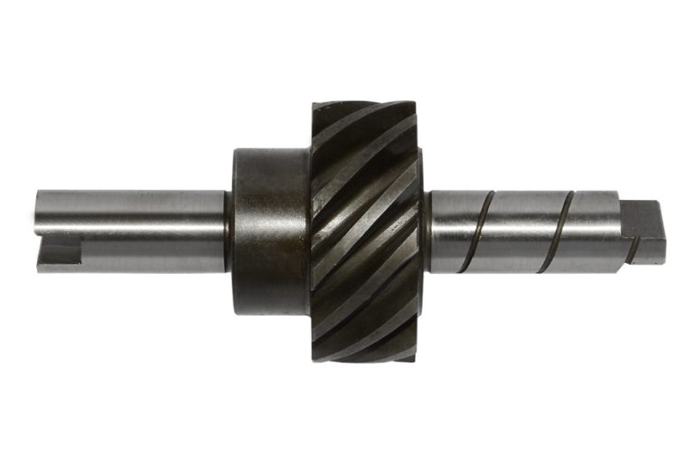 Oil pump drive gear, with shaft, All Meadows engines. - Lagonda Club